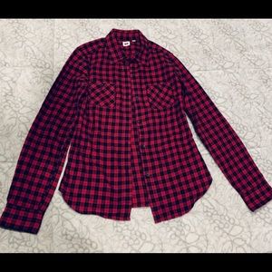 Uniqlo | Tops | Uniqlo Plaid Flannel | Poshmark